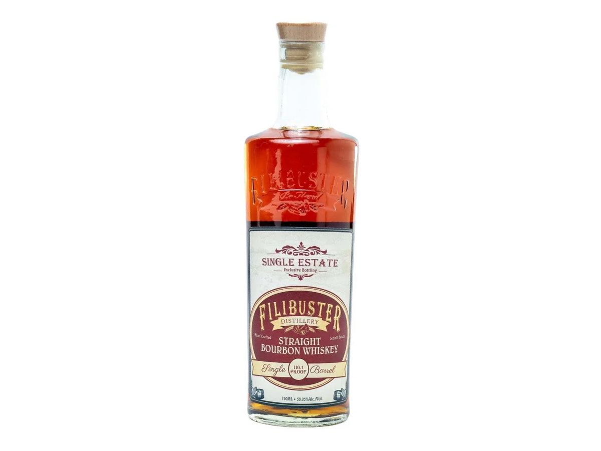Filibuster Single Estate Single Barrel Bourbon Whiskey 750 ML – CPD ...