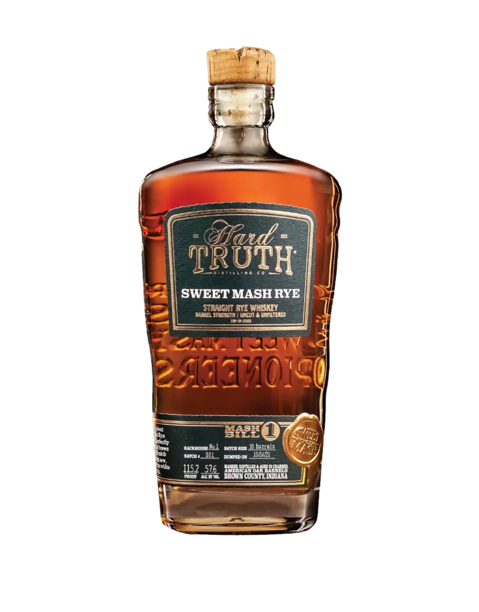 Hard Truth Sweet Mash Straight Rye Whiskey 750 ML – CPD Wine and Liquor