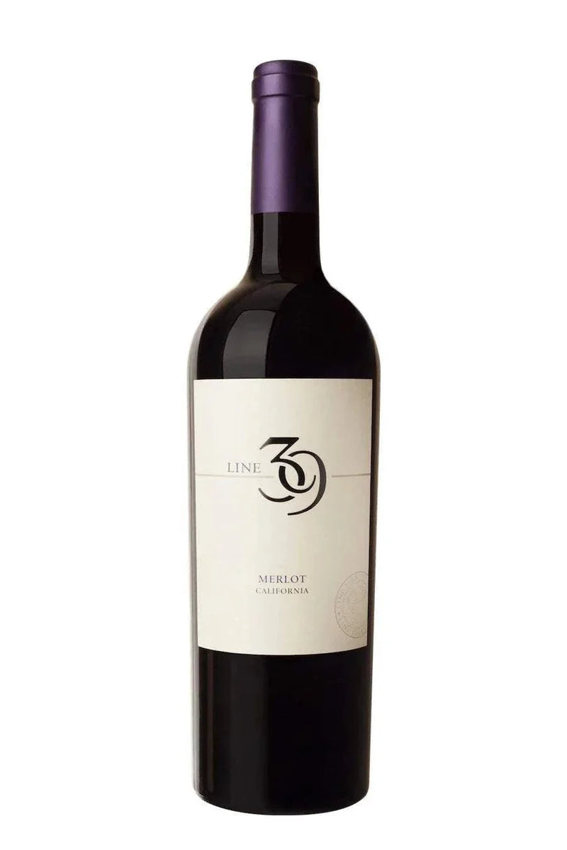 Line 39 Merlot California 750 ML – Smooth & Flavorful Red Wine – CPD ...