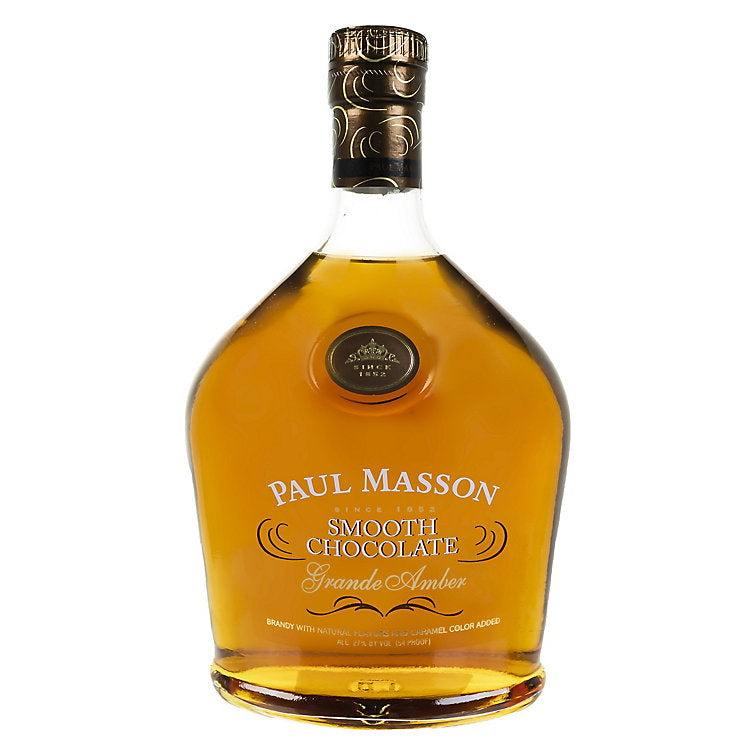 Paul Masson Smooth Chocolate Flavored Brandy Grande Amber 54 750 ML ...
