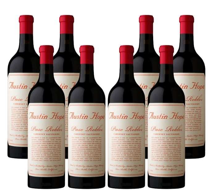 Austin Hope Cabernet Sauvignon 2022 1 L (8 Bottles) - Lavish Wines ...