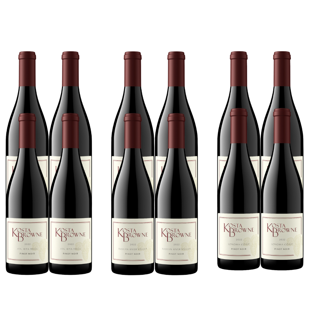 Kosta Browne Pinot Noir 2022 750 ML (12 Bottles) – CPD Wine and Liquor