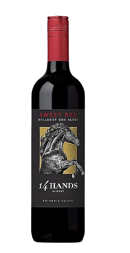 14 Hands Sweet Red Decadent Red Blend Columbia Valley 750 ML – CPD Wine ...
