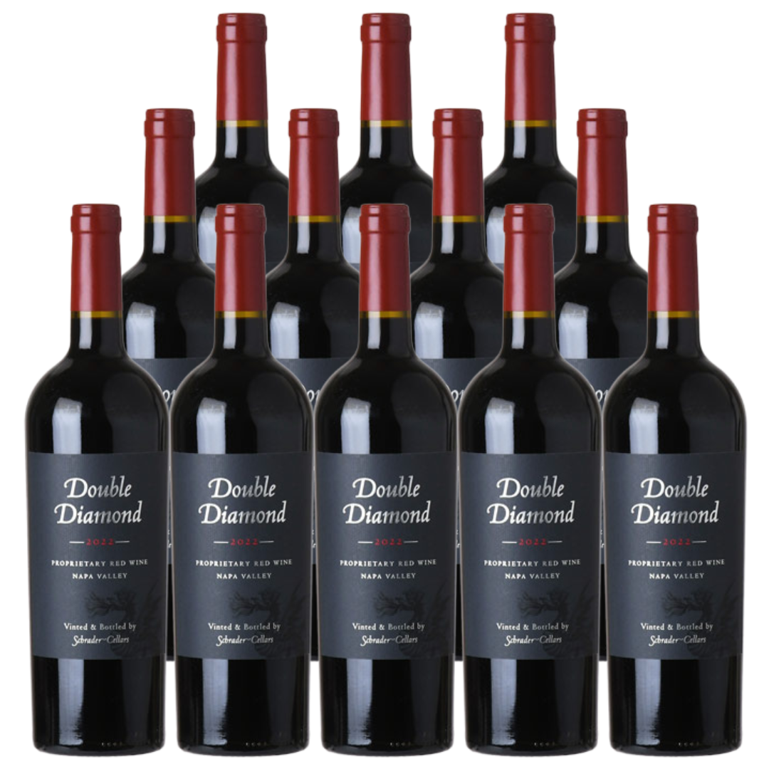 Double Diamond Proprietary Red Napa Valley 2022 750 ML (12 Bottles ...