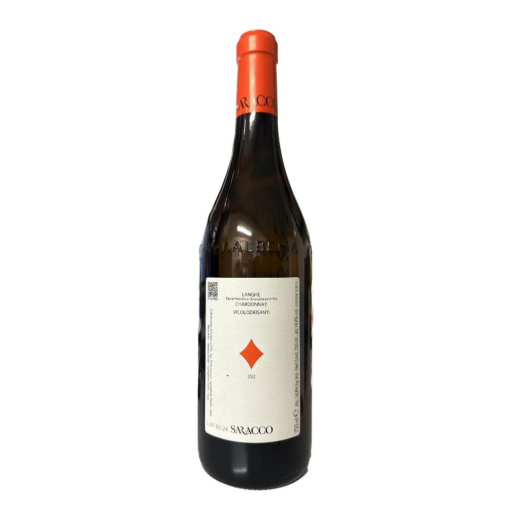 Saracco Chardonnay Vicolo Dei Santi Langhe 2022 750 ML – CPD Wine and ...