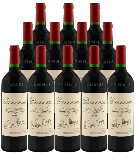 Dominus Red Wine Napa Valley 2021 750 ML (12 Bottles) – CPD Wine and Liquor