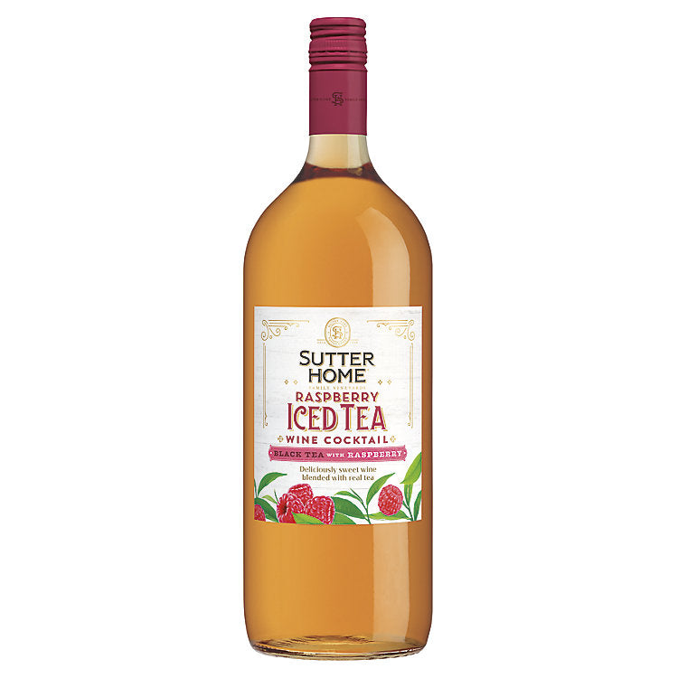 Sutter Home Black Tea With Raspberry Wine Based Cocktail 1.5 L – CPD ...