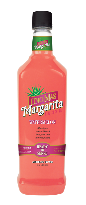 Uno Mas Watermelon Margarita Cocktail 750 ML – CPD Wine and Liquor