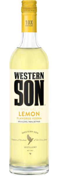 Western Son Lower Valley Lemon Flavored Vodka 750 ML - Refreshing – CPD ...